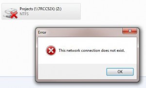 How to Disconnect a Windows Mapped Drive to an Offline Host - TEKinaka.com