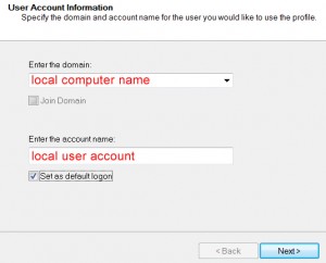 Migrate an AD User Profile to a Local User Account - TEKinaka.com
